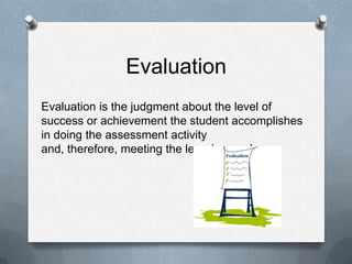 Arts Integration Framework Series: Assessment Activities | PPTX