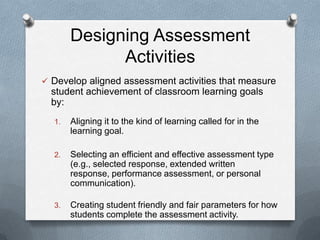 Arts Integration Framework Series: Assessment Activities | PPTX
