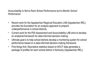 Assessment and accountability lab | PPT