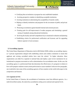 Assessment And Accreditation In Higher Education | PDF