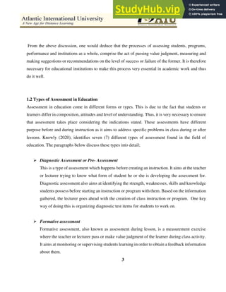 Assessment And Accreditation In Higher Education | PDF