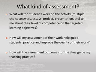 Assessment and bloom’s taxonomy | PPTX