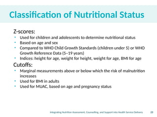 Assessment and Classification of Nutritional Status.pptx