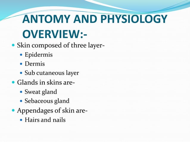 Assessment and diagnostic evaluation of integumentary system | PPTX ...