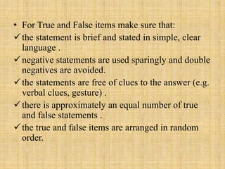 Assessment and evaluation | PPTX
