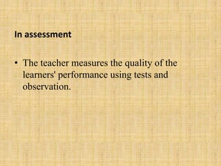 Assessment and evaluation | PPT