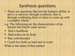 Assessment and evaluation | PPT