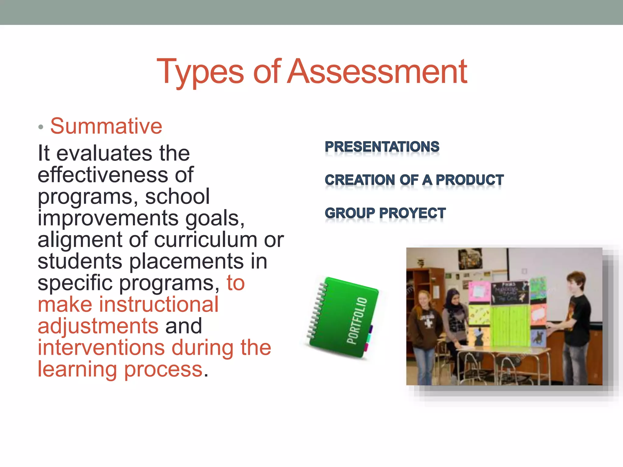 Assessment and evaluation | PPTX