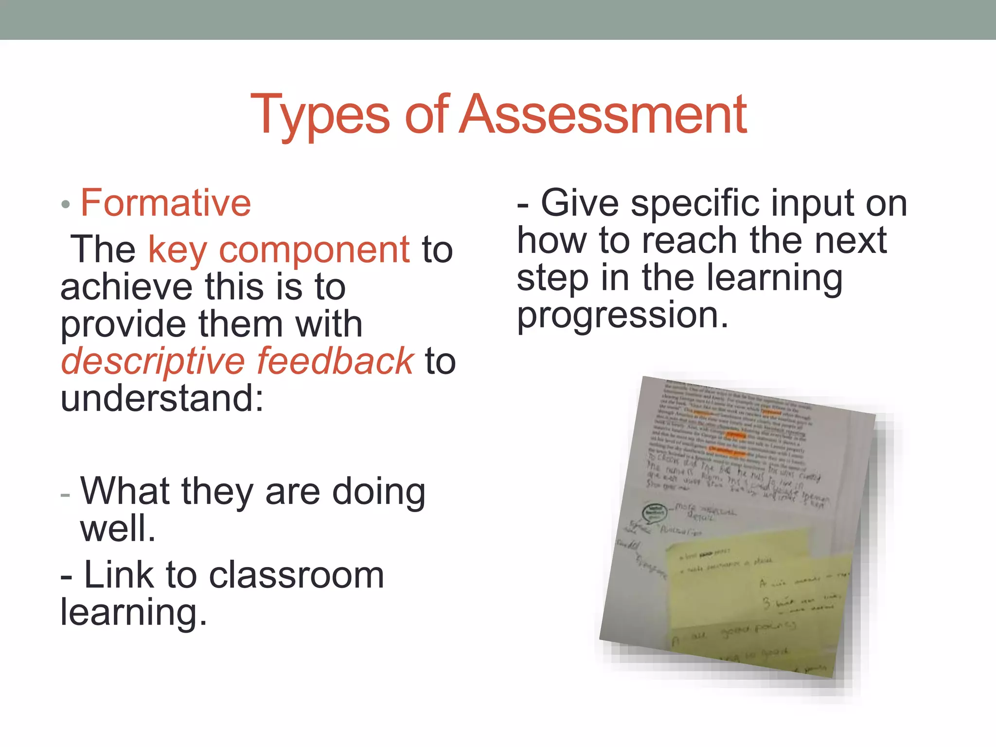 Assessment and evaluation | PPTX