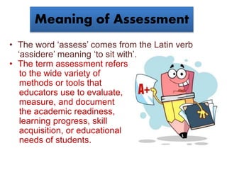 Assessment and Evaluation | PPTX