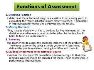 Assessment and Evaluation | PPTX