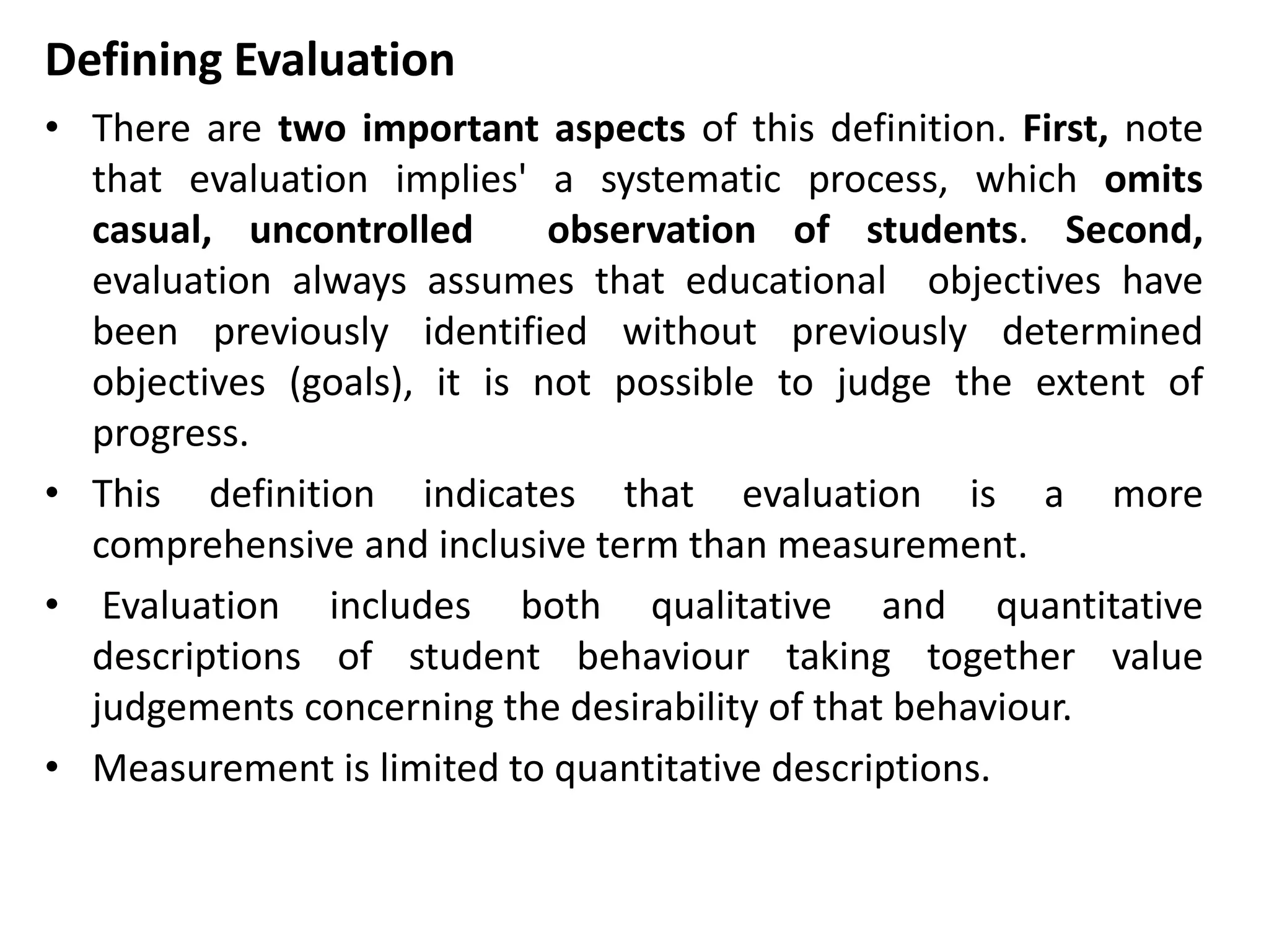 Assessment and evaluation | PPTX