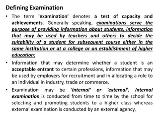 Assessment and evaluation | PPTX