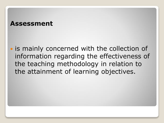 Assessment and Evaluation in Science | PPTX