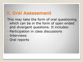 Assessment and Evaluation in Science | PPTX