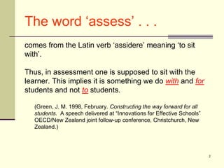 Assessment and Evaluation inSocial Studies.pptx