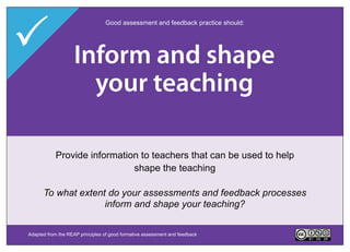 Assessment and Feedback printable cards | PDF
