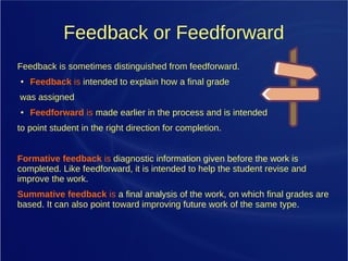 Assessment and feedback lecture | PDF