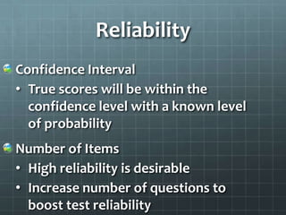 Assessment and individual differences | PPTX