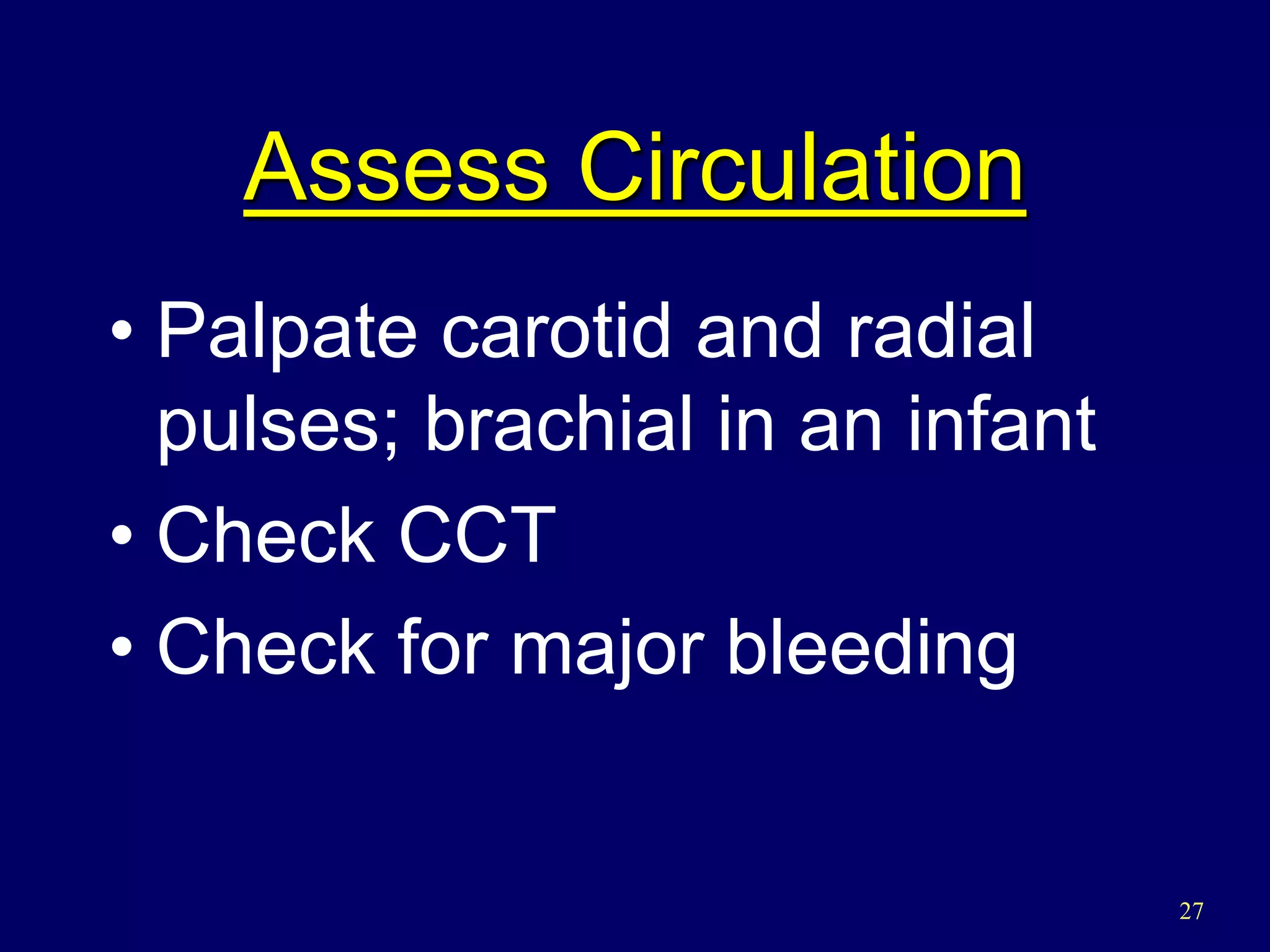 Assessment and initial management trauma patient | PPTX
