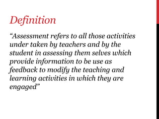 Assessment and its types according to Bloom.pptx
