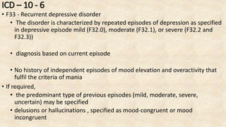 Assessment and management of depression | PPTX