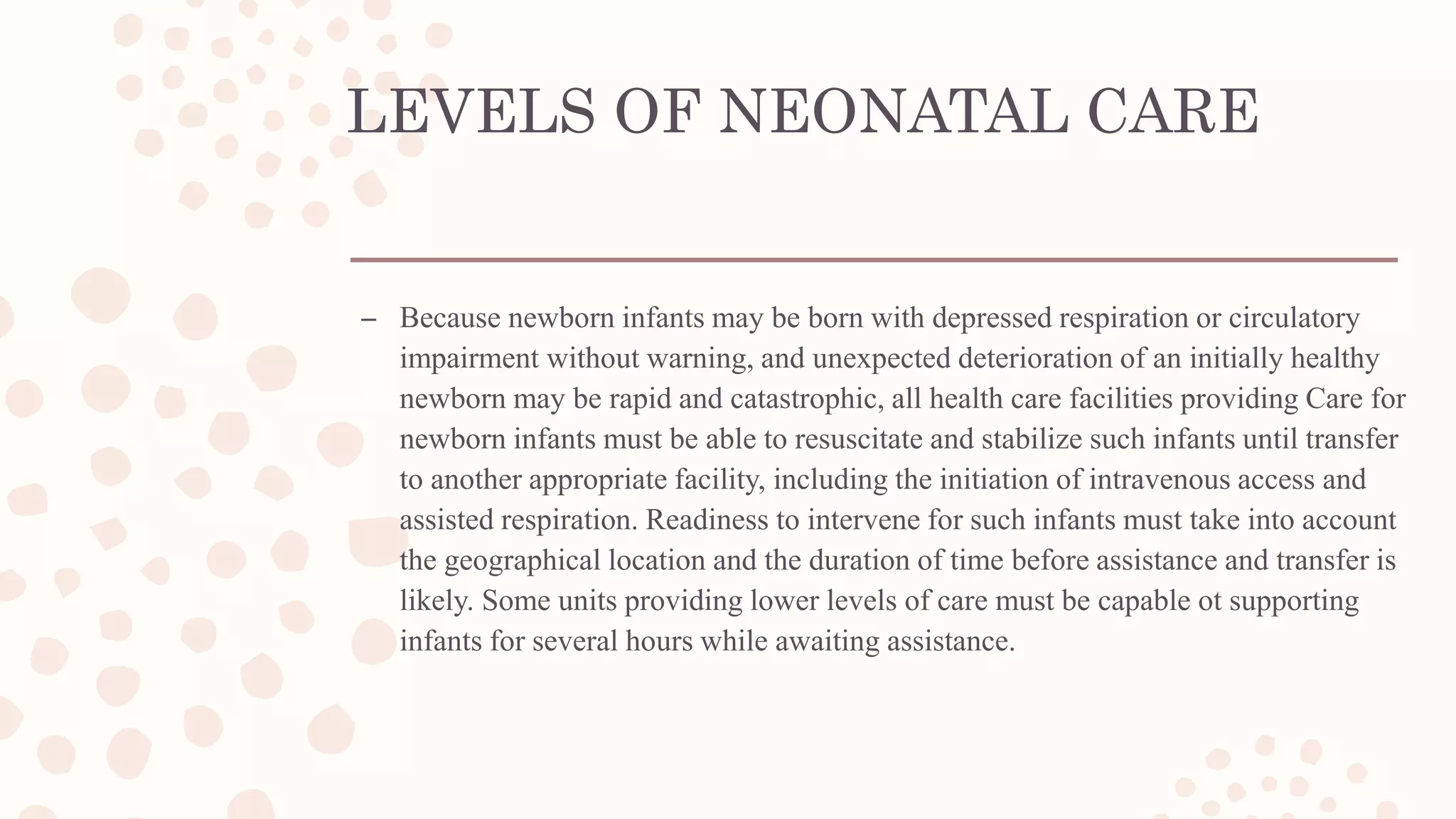 Assessment and management of normal neonates | PPTX