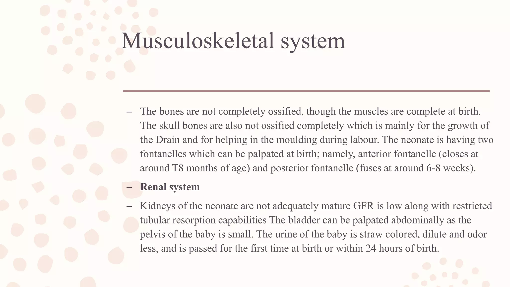 Assessment and management of normal neonates | PPTX