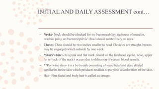 Assessment and management of normal neonates | PPTX