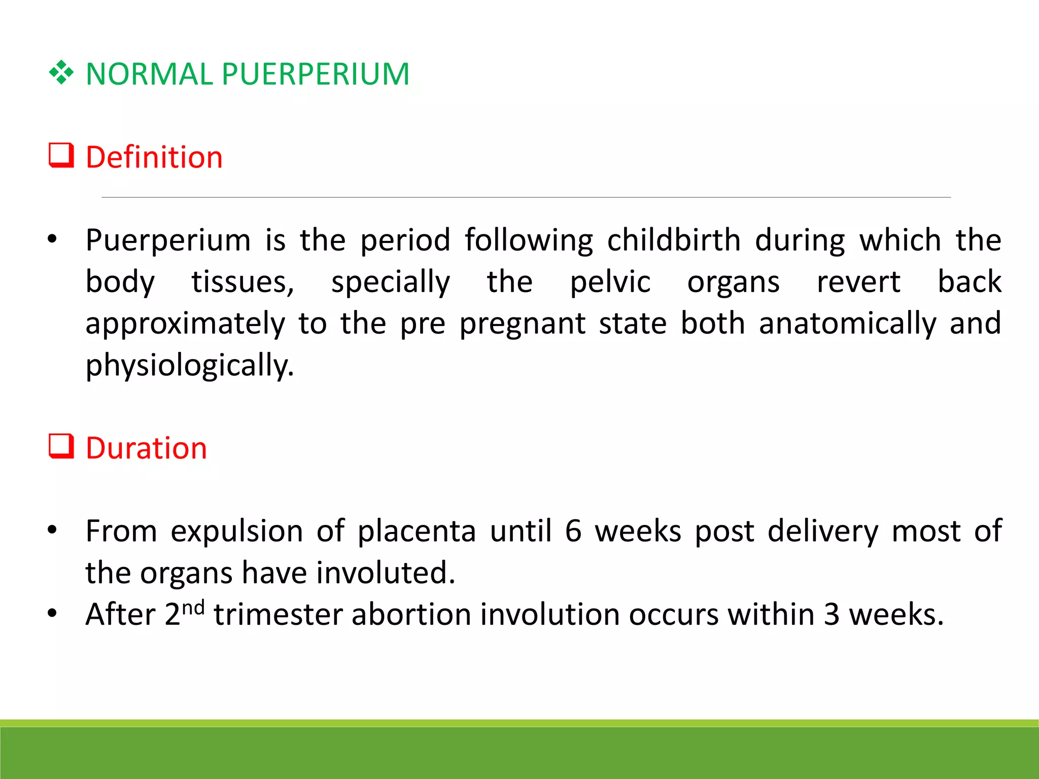Assessment and management of woman during postnatal period | PPTX