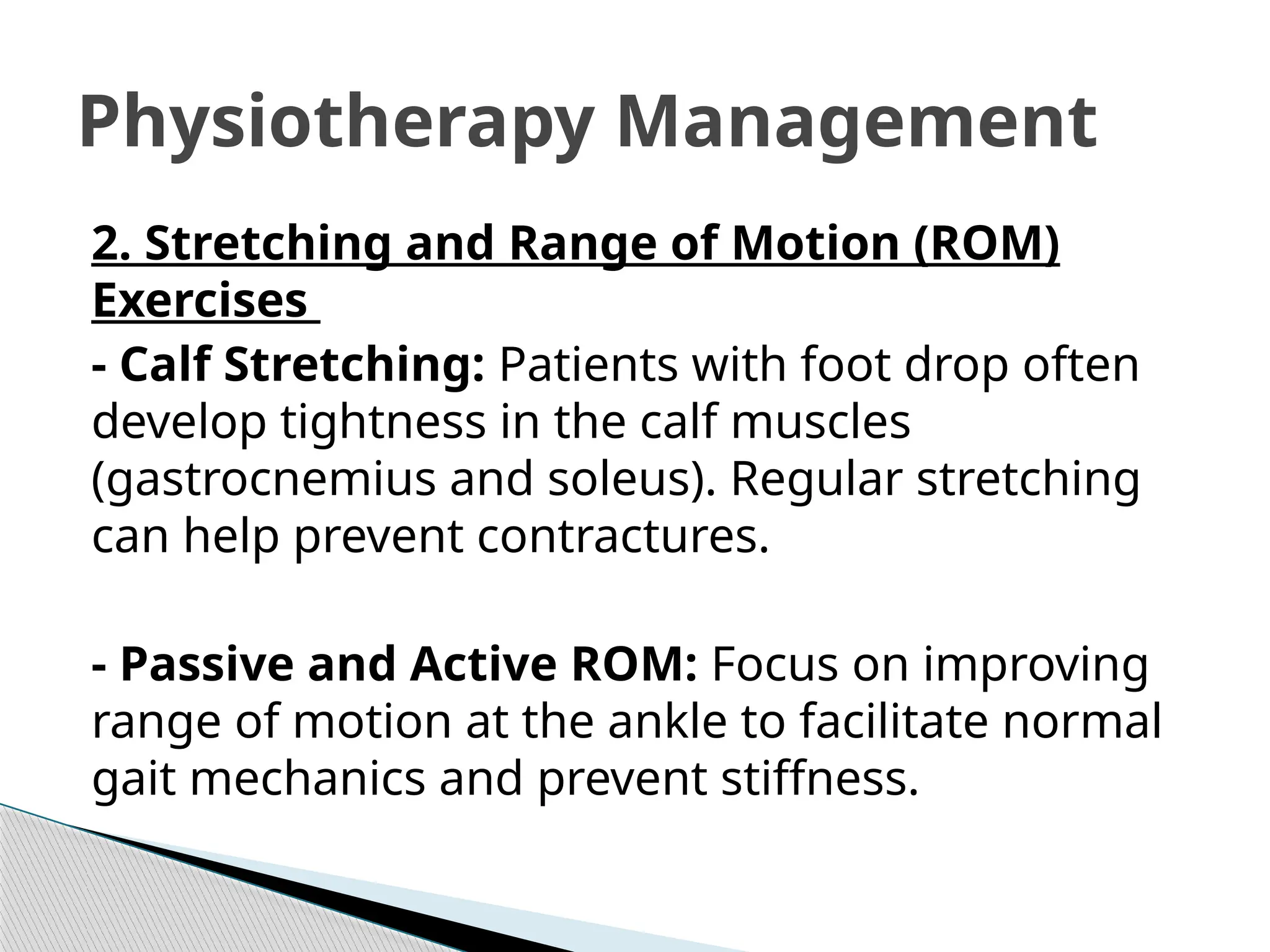 Assessment and physiotherapy management of High step gait.pptx