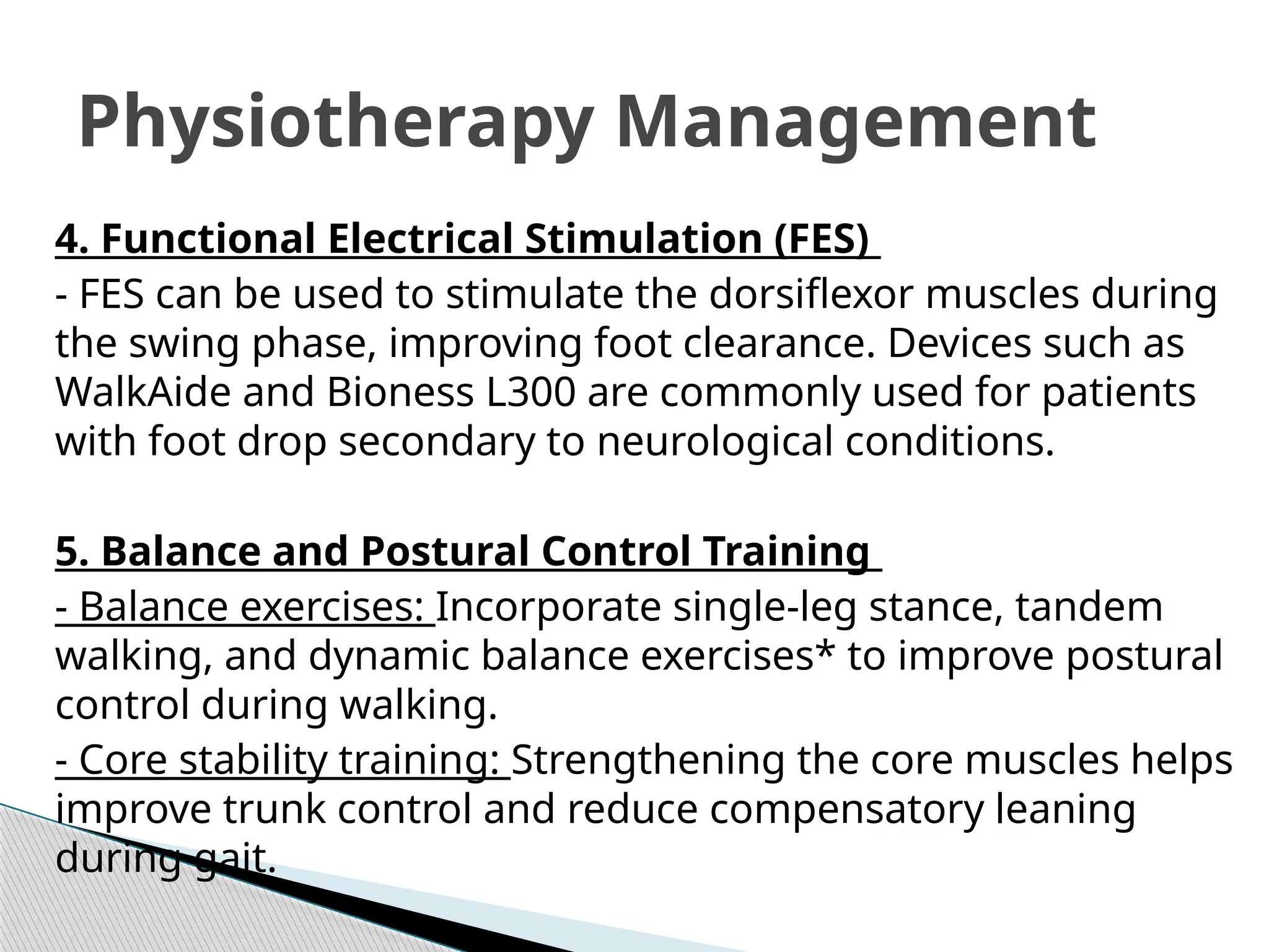 Assessment and physiotherapy management of High step gait.pptx