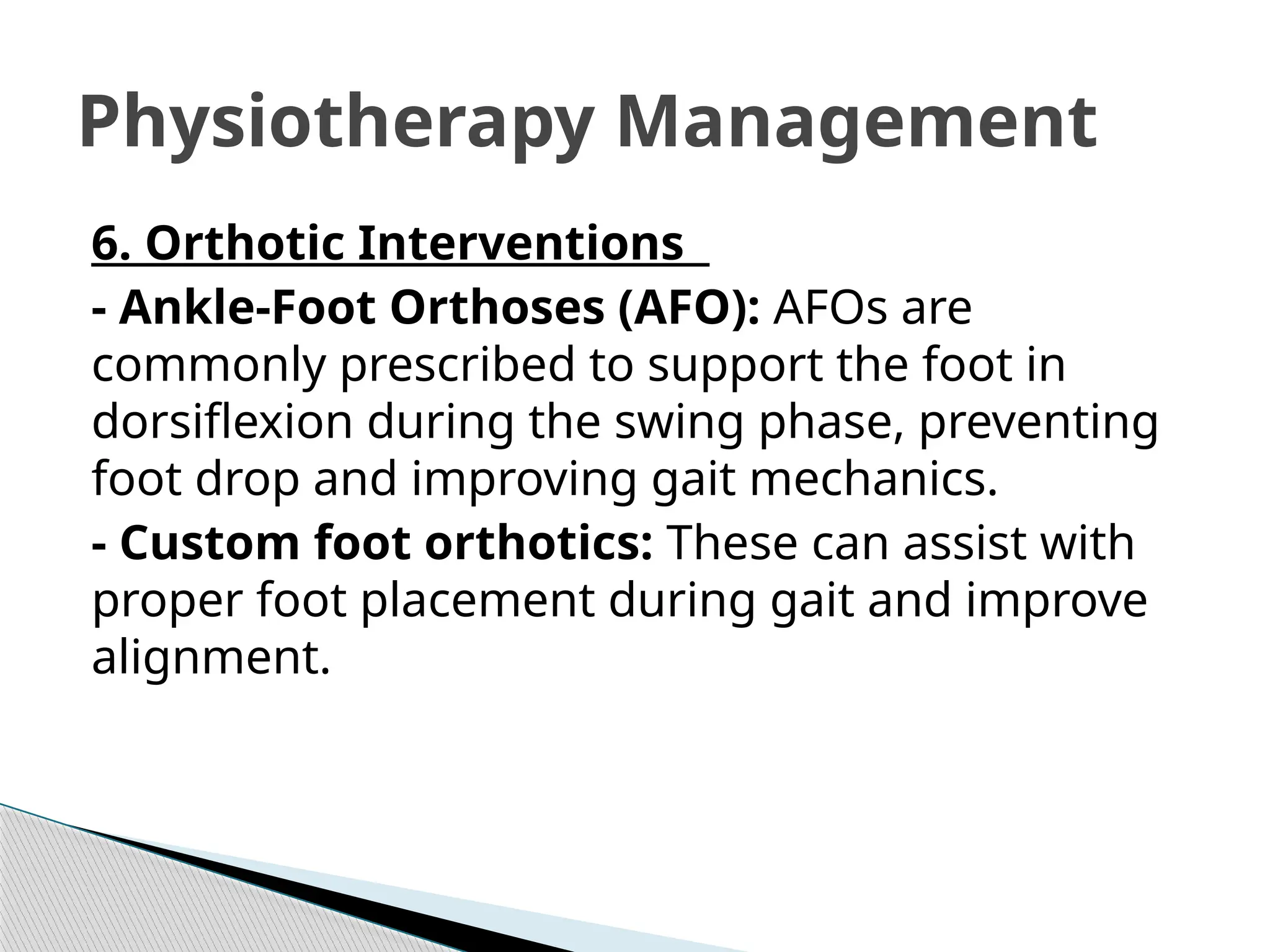 Assessment and physiotherapy management of High step gait.pptx