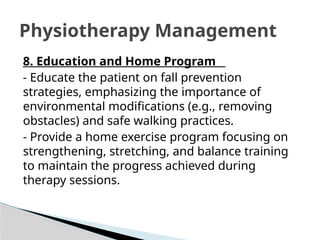 Assessment and physiotherapy management of High step gait.pptx