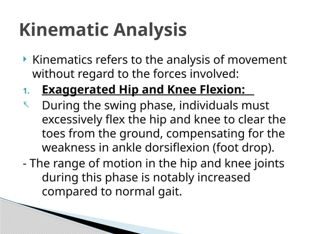 Assessment and physiotherapy management of High step gait.pptx ...