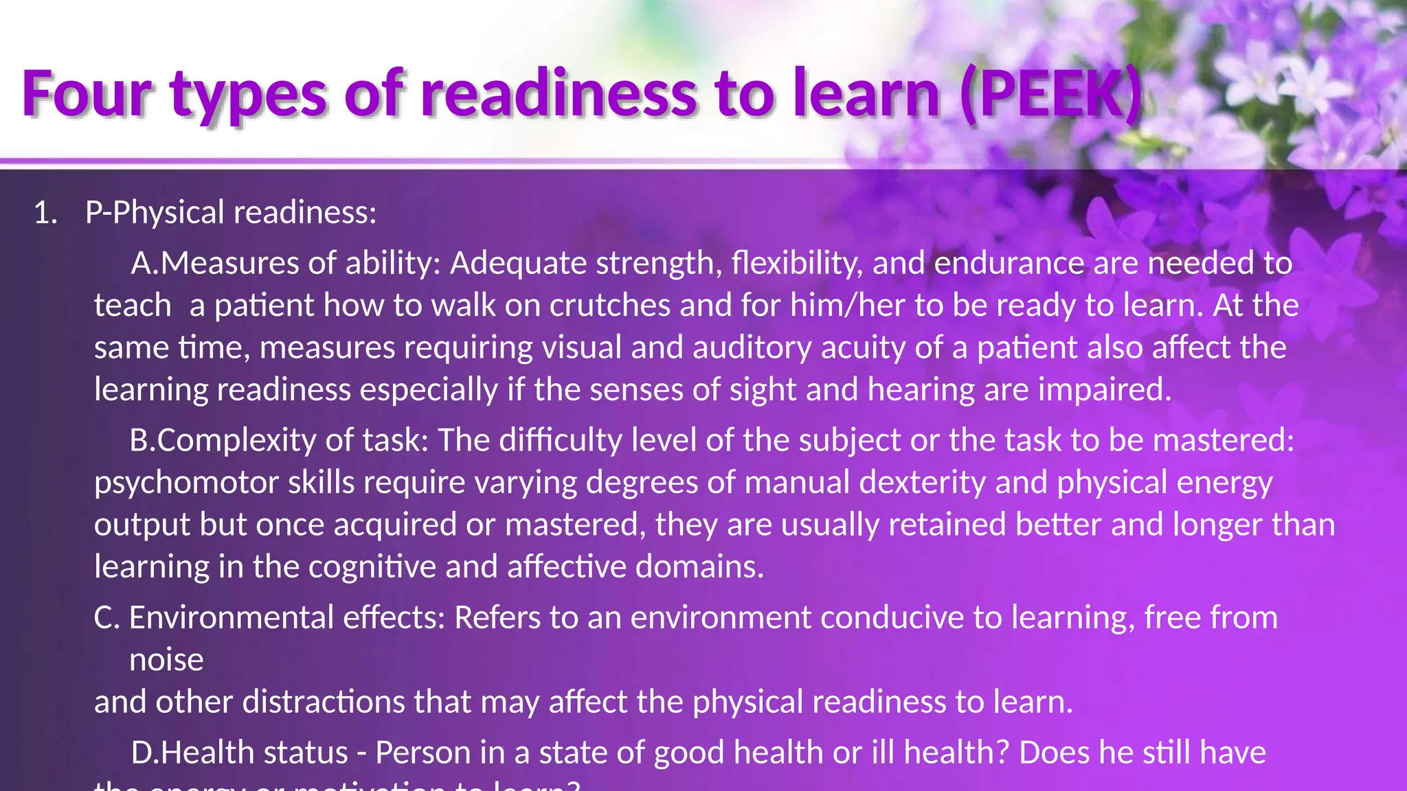 assessment and planning presentation ppt | PPTX