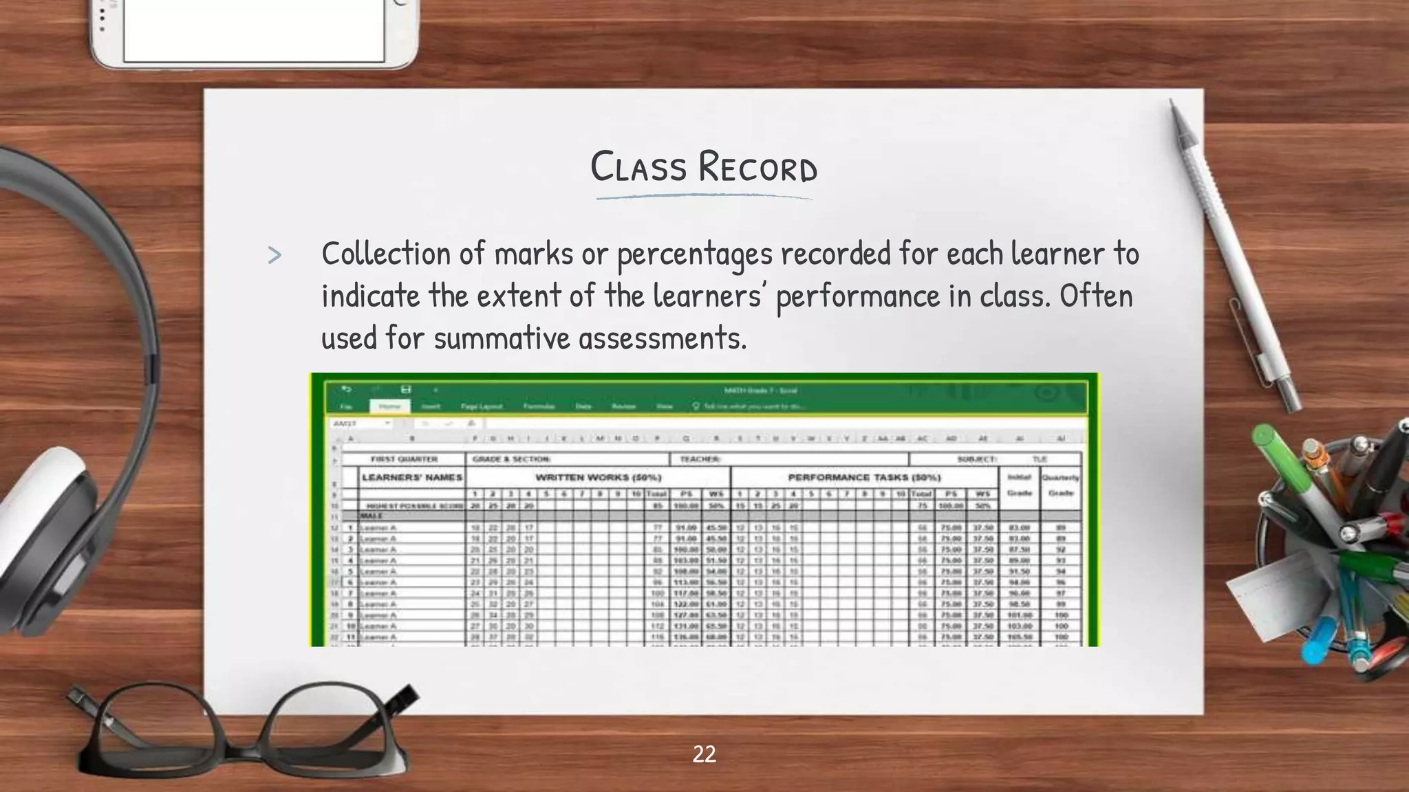 Assessment and Recording Methods | PPTX