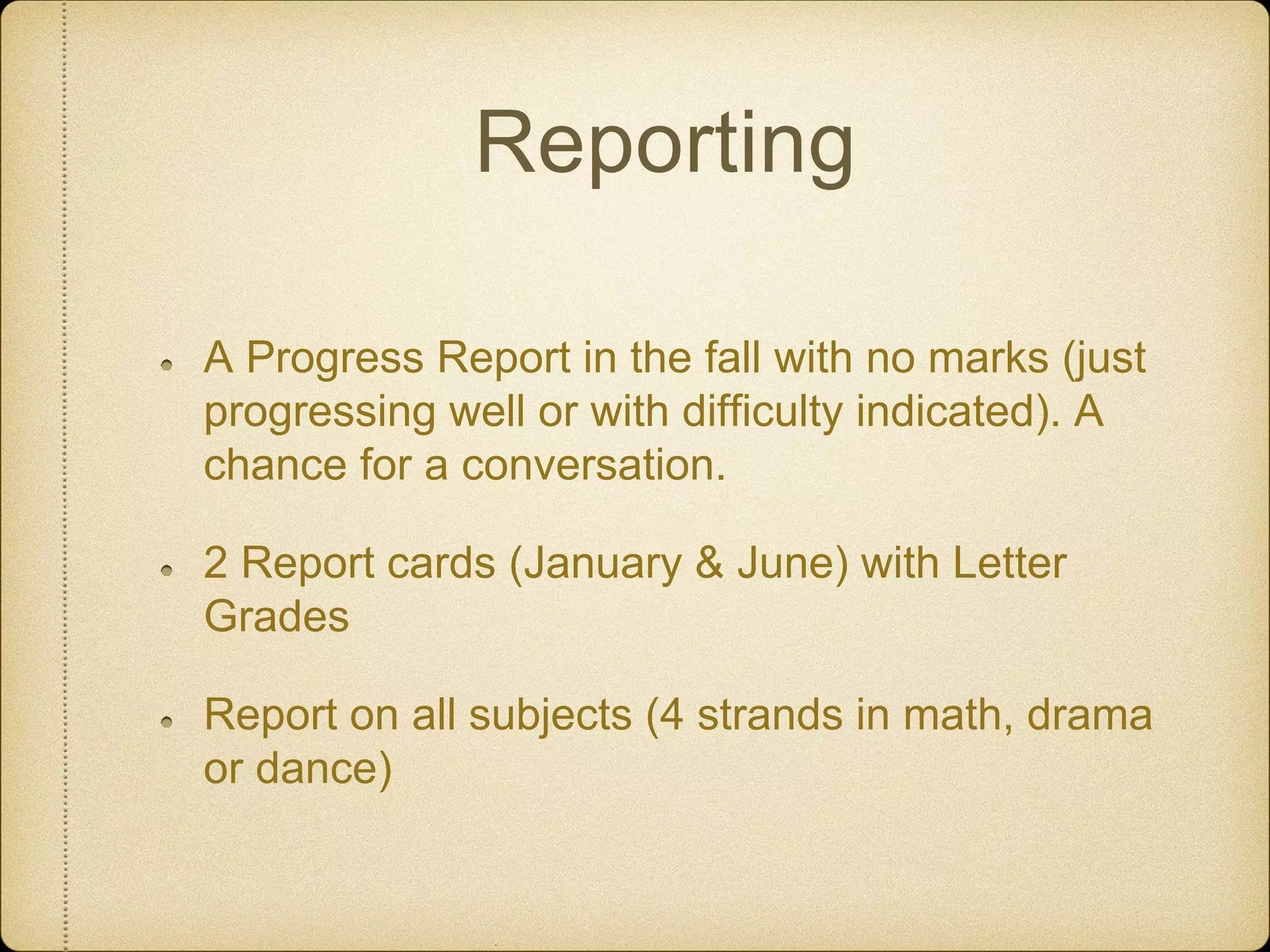 Assessment and reporting | PPTX