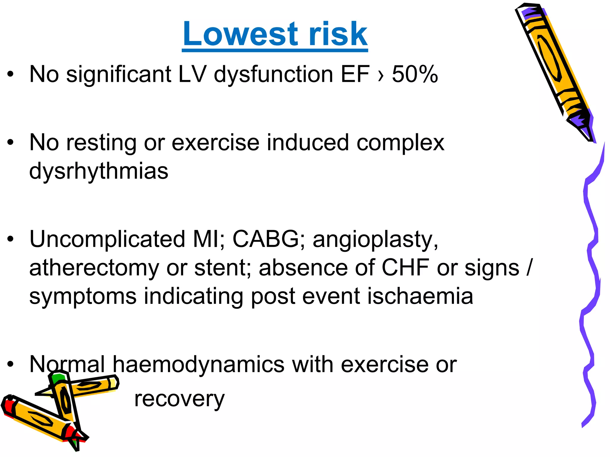 Assessment and risk stratification for cardiac rehabilitation | PPTX