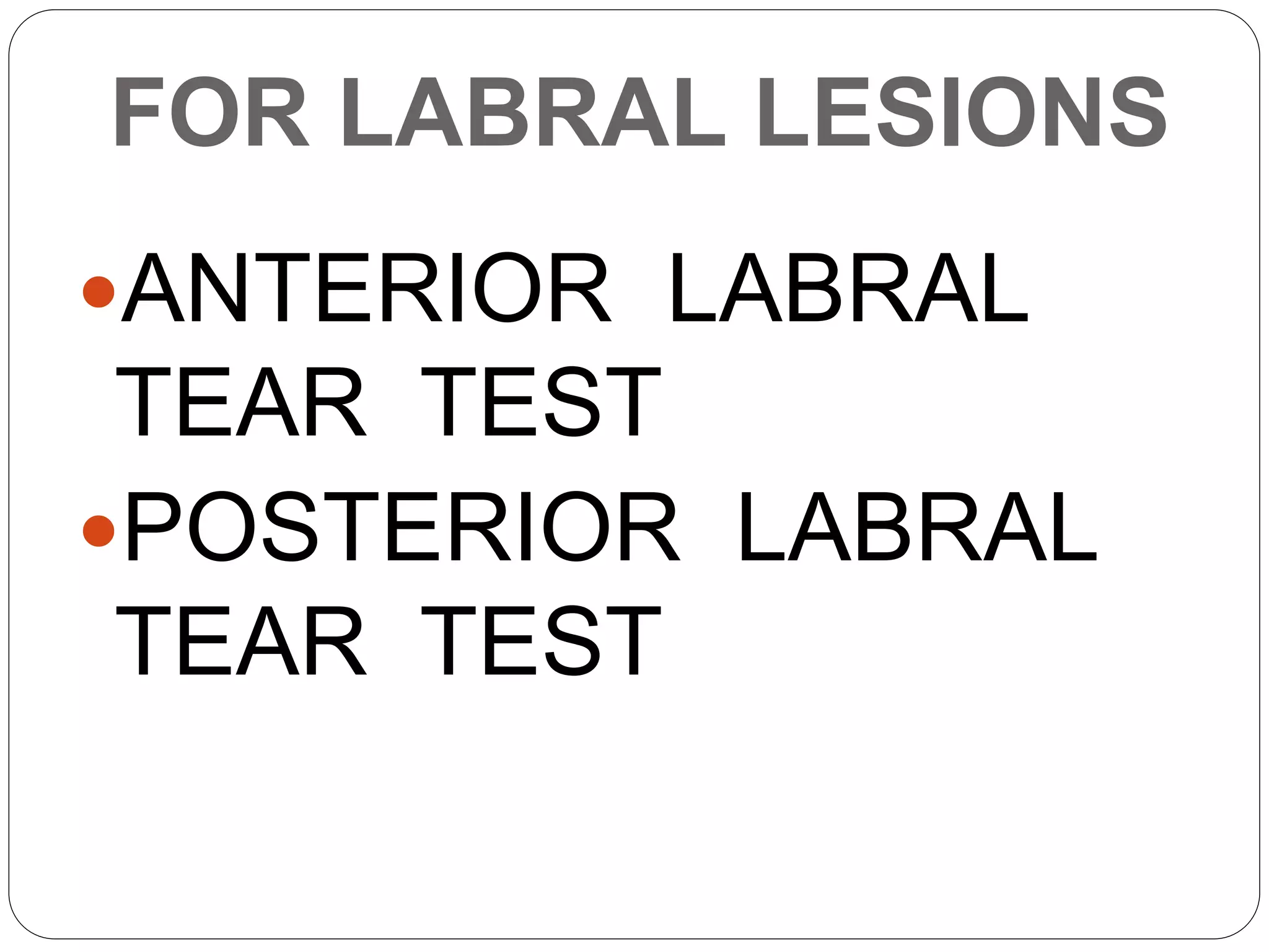 Assessment and special tests of Hip joint | PPTX