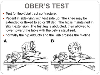 Assessment and special tests of Hip joint | PPTX