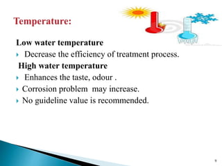 Assessment and surveillance of drinking water quality | PPTX