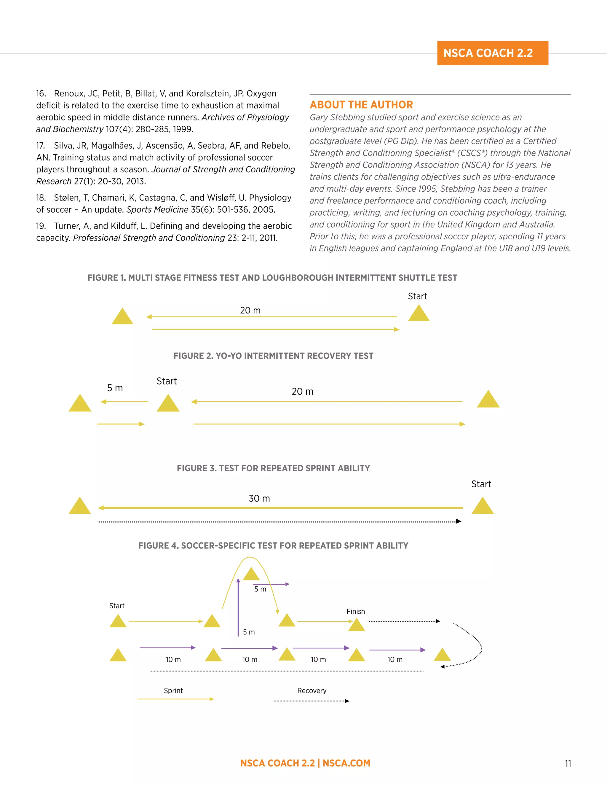 Assessment and testing of specific endurance in soccer players | PDF