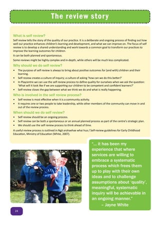 Assessment, planning and evaluation in Playcentre | PDF