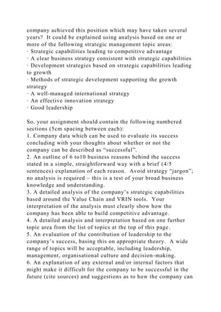 Assessment Brief – Level Six UndergraduateBusiness and Managemen.docx ...