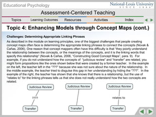 Assessment centeredteaching | PPT | Education industry | Industries