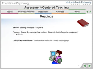 Assessment centeredteaching | PPT | Education industry | Industries