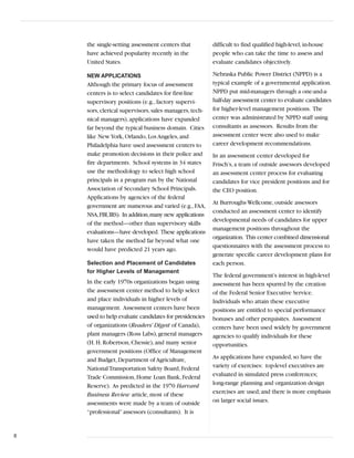 Assessment centermethods mg_ddi | PDF
