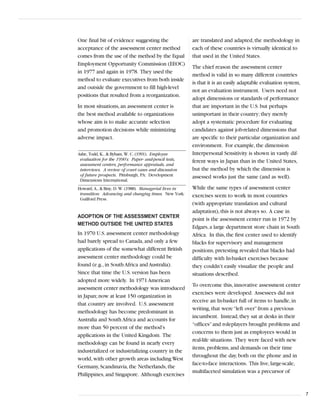 Assessment centermethods mg_ddi | PDF