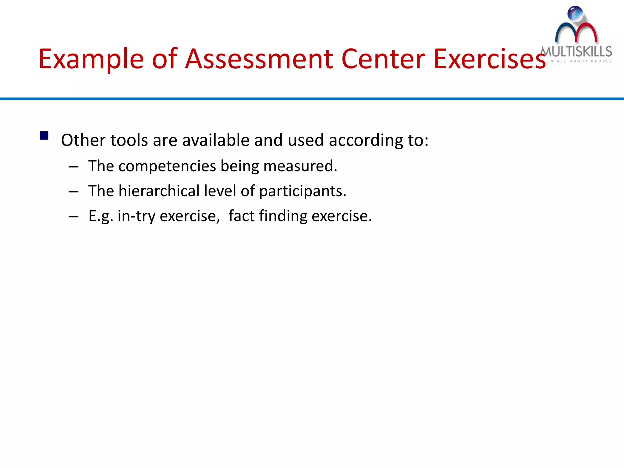Assessment and Development Centers | PDF
